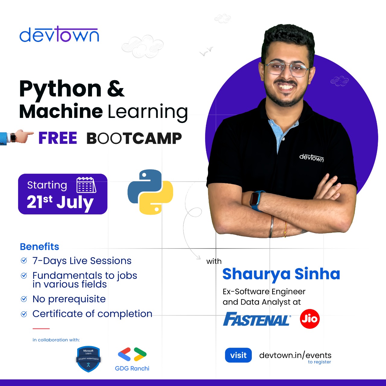 DevTown | Industrial Training, Internships & Community